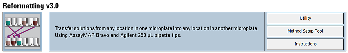 Setting up a Reformatting method